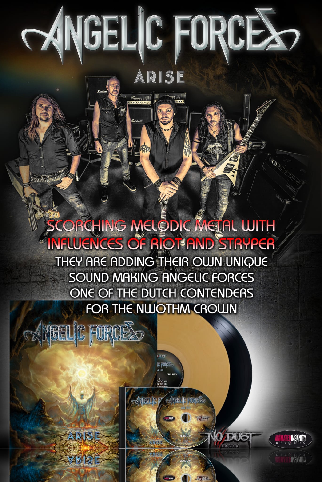 Heavy Metal Band Angelic Forces Releases New Single ‘Armageddon’, New ...